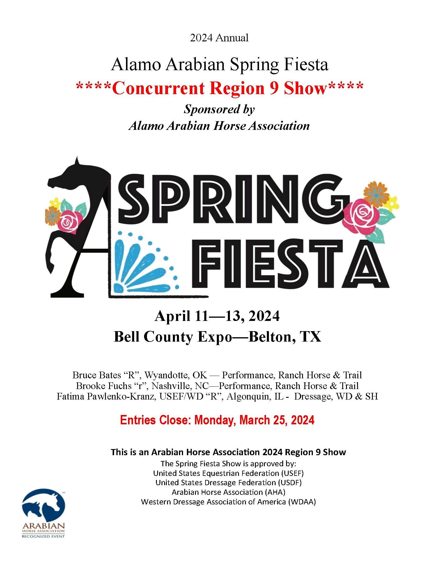 2024 Alamo Spring Fiesta